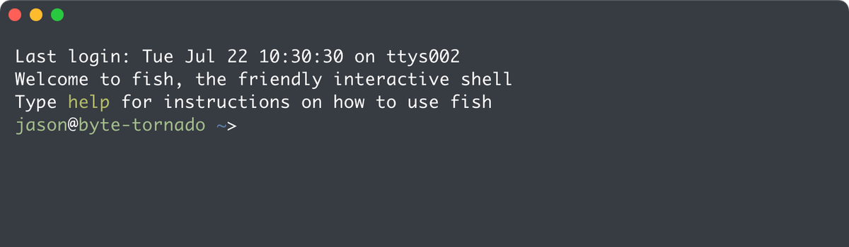 Switching to Fish Shell on macOS